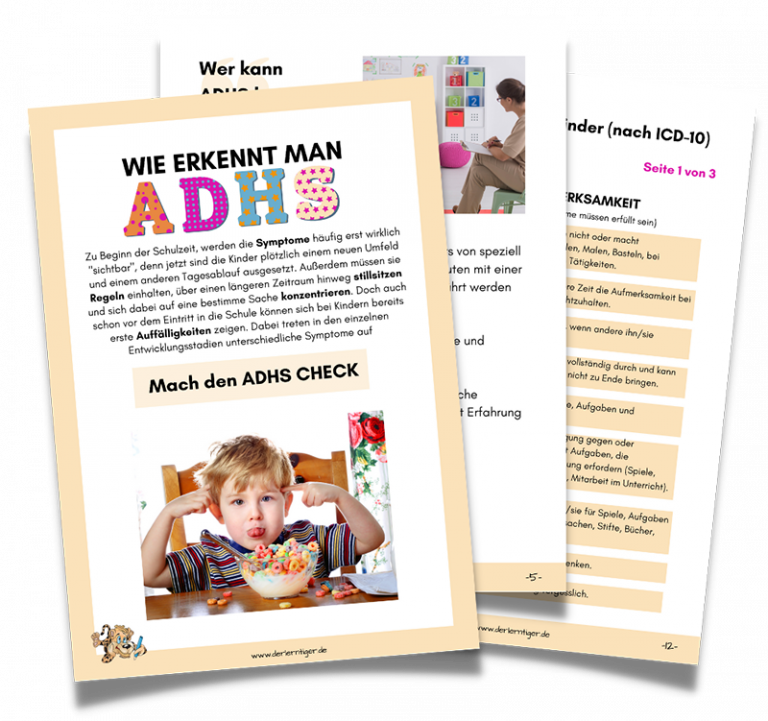 AD(H)S Check - So macht Lernen Spaß